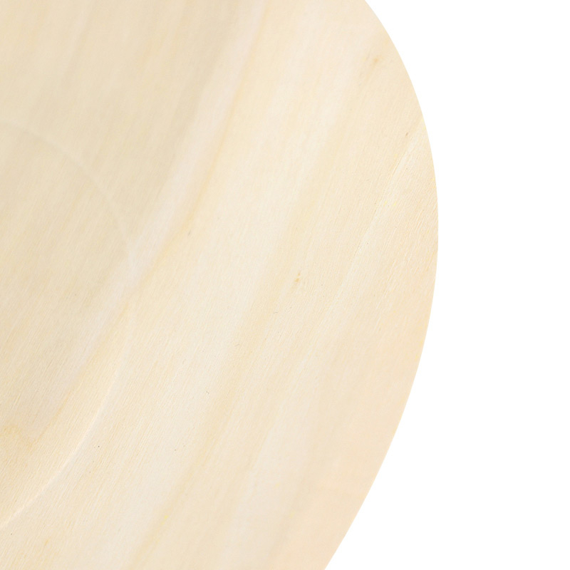 Eco-friendly Disposable Biodegradable Round Wooden Plates from China ...